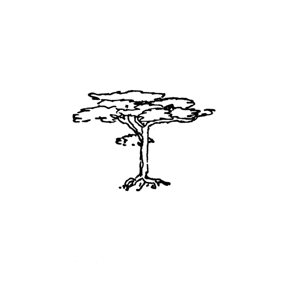 Baum 10 Klein Motivstempel Shop